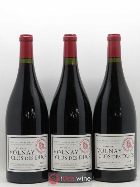 Buy Volnay 1er Cru Clos des Ducs Marquis d'Angerville (Domaine) 2016 (lot: B2170889-5079)