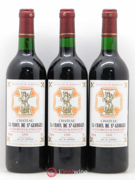 Acheter Château la Croix Saint-Georges (sans prix de réserve) 1998 (lot ...