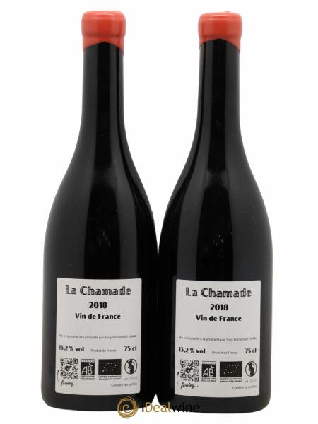Acheter vin Vin de France La Chamade Bornard 2018 (lot: B2229622-1346)