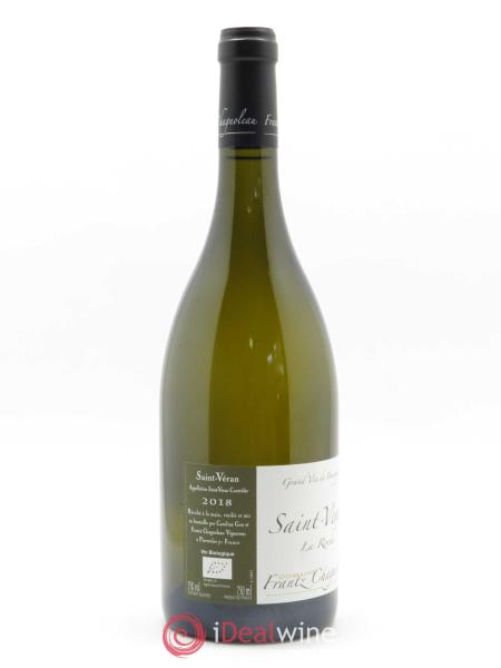 Acheter Saint-Véran La Roche Frantz Chagnoleau (Domaine) 2018 (lot ...