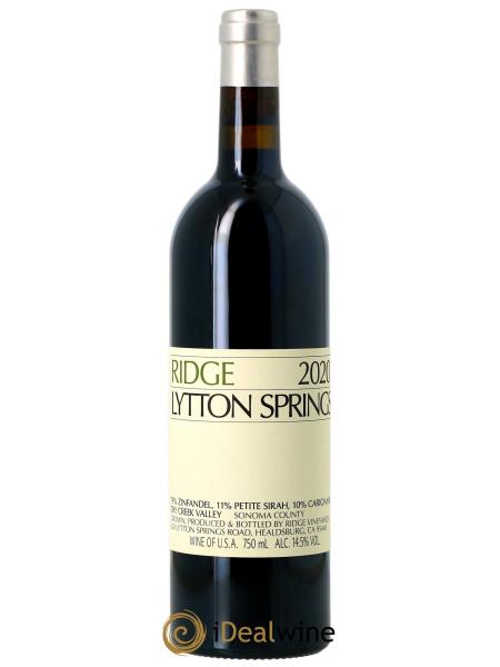 Acheter vin Dry Creek Valley Lytton Estate Zinfandel Ridge Vineyards ...