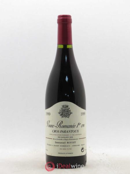 Acheter vin Vosne-Romanée 1er Cru Cros Parantoux Emmanuel Rouget 1999 ...