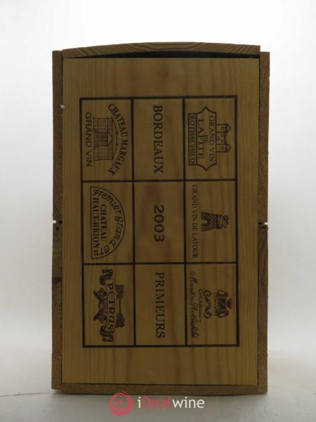 Acheter vin Caisse Collection Duclot 1 Petrus - 1 Margaux - 1 Mouton Rothschild - 1 Latour - 1 ...