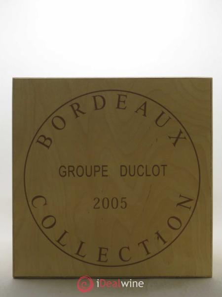 Acheter vin Caisse Collection Duclot 1 Mouton Rothschild - 1 Haut Brion - 1 Yquem - 1 Latour - 1 ...