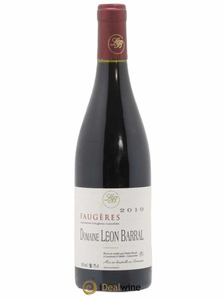 Acheter Faugères Domaine Léon Barral 2010 (lot: B2231787-439)