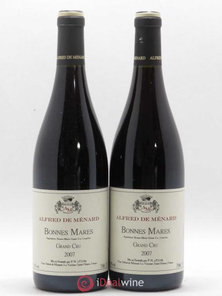 Acheter vin Bonnes-Mares Grand Cru Alfred de Menard 2007 (lot: B2169403 ...