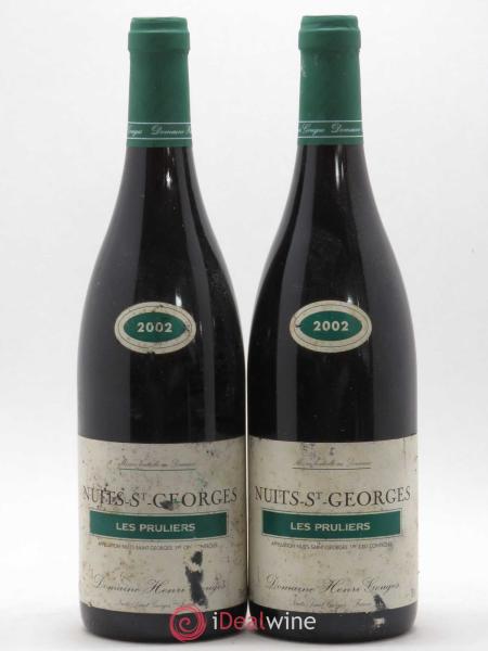 Acheter Nuits Saint-Georges 1er Cru Les Pruliers Henri Gouges 2002 (lot ...