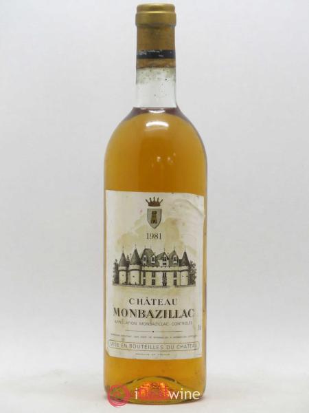 Acheter vin Monbazillac Château de Monbazillac 1981 (lot: B2148782-508)