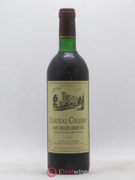 Acheter vin Saint-Émilion Grand Cru Château Coudert 1983 (lot: B2155427 ...