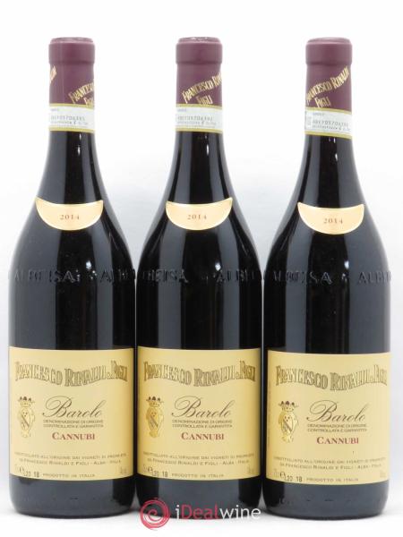 Acheter vin Barolo DOCG Cannubi Fransesco Rinaldi et Figli 2014 (lot ...