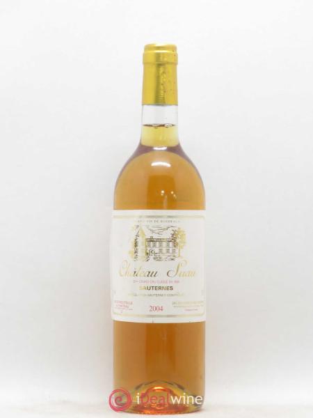 Acheter Château Suau 2ème Grand Cru Classé 2004 (lot: B2159097-8114)