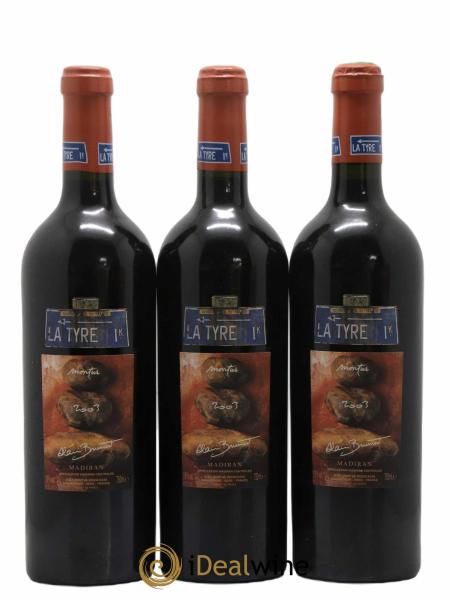 Acheter vin Madiran Château Montus-La Tyre Alain Brumont 2003 (lot ...