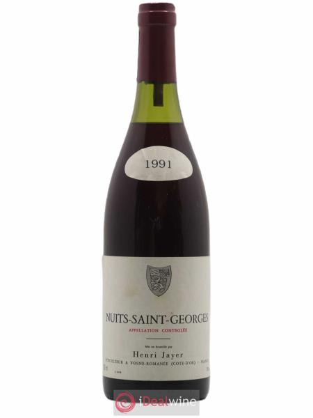 Acheter vin Nuits-Saint-Georges Henri Jayer 1991 (lot: B2209557-2136)
