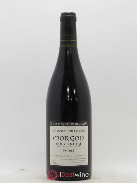 Acheter Morgon Côte du Py James Jean-Marc Burgaud (Domaine) 2005 (lot ...