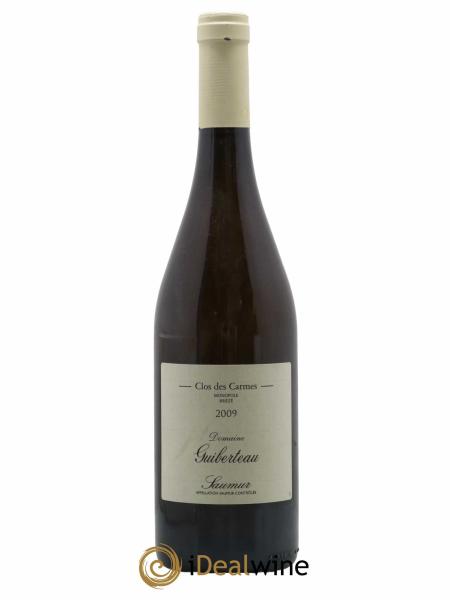 Acheter Saumur Brézé Clos des Carmes Domaine Guiberteau 2009 (lot: B2260946-1605)