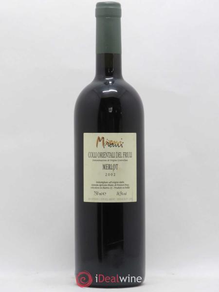 Acheter Colli Orientali del Friuli IGT Merlot Miani 2002 (lot: B2163320 ...