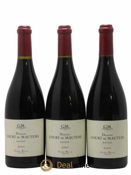Acheter Rasteau Domaine Gourt de Mautens Jérôme Bressy 2005 (lot ...