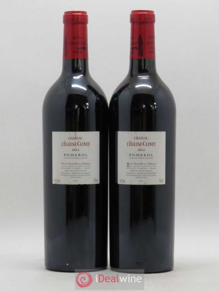 Acheter Château l' Église Clinet 2012 (lot: B2110040-51276)