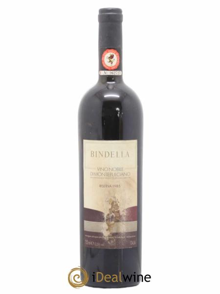 Acheter vin Vino Nobile di Montepulciano Riserva Bindella 1985 (lot ...