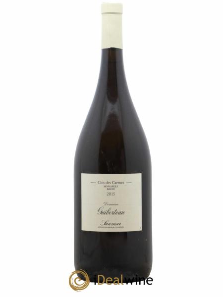 Acheter Saumur Brézé Clos des Carmes Domaine Guiberteau 2015 (lot: B2270105-1084)