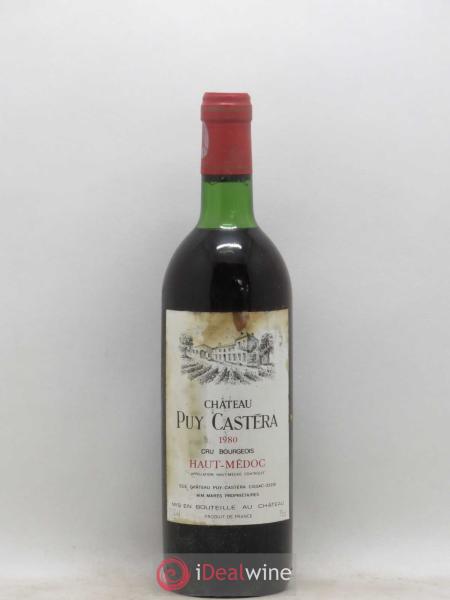 Acheter vin Château Puy Castera Cru Bourgeois 1980 (lot: B2183420-8706)