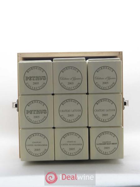 Acheter Caisse Collection Duclot 2 Petrus - 2 Yquem - 2 Latour - 2 Lafite Rothschild - 1 La ...