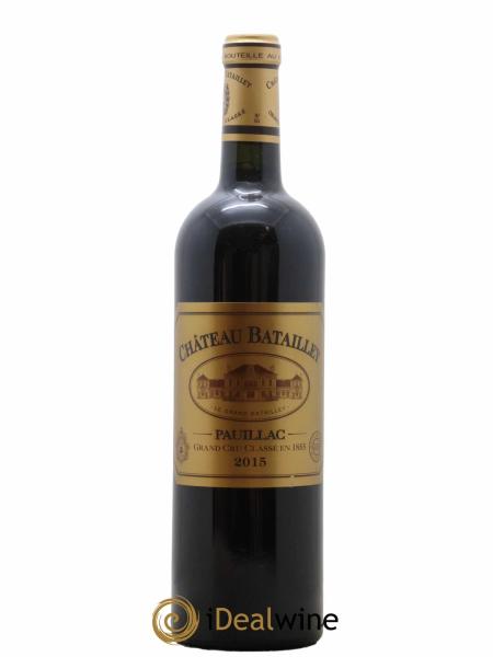 Acheter vin Château Batailley 5ème Grand Cru Classé 2015 (lot: B2267624-11603)