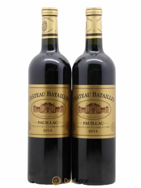 Acheter Château Batailley 5ème Grand Cru Classé 2014 (lot: B2110040-94710)