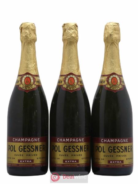 Acheter Champagne Pol Gessner Cuvée privée Extra (lot: B2212605-3428)