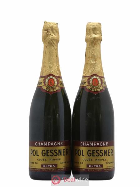 Acheter vin Champagne Pol Gessner Cuvée privée Extra (lot: B2212605-3417)