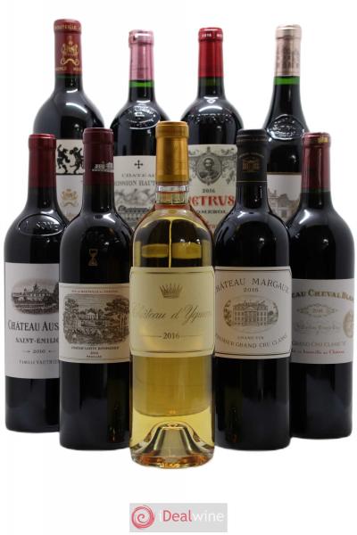 Acheter Caisse Collection Duclot Margaux,Yquem, Pétrus, Mission Haut Brion, Mouton Rothschild ...