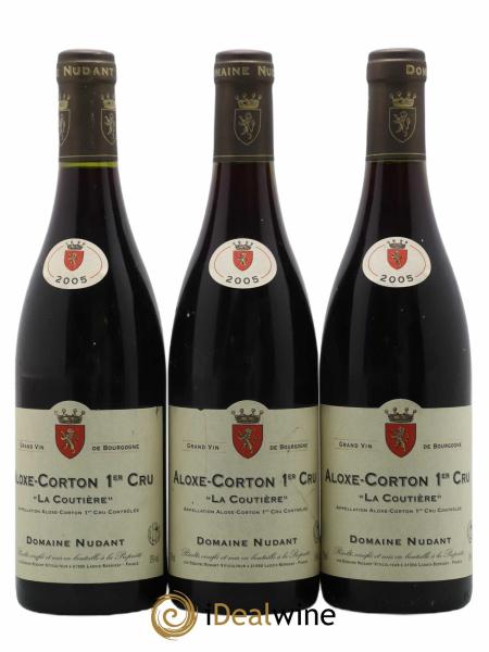 Acheter Aloxe-Corton 1er Cru La Coutiere Domaine Nudant 2005 (lot ...