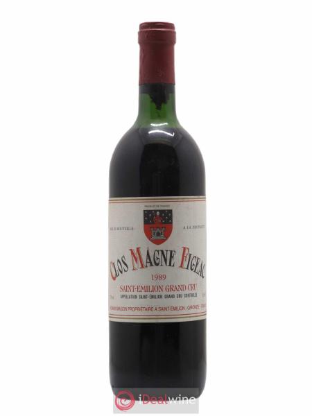 Acheter vin Saint-Émilion Grand Cru Clos Magne Figeac 1989 (lot ...