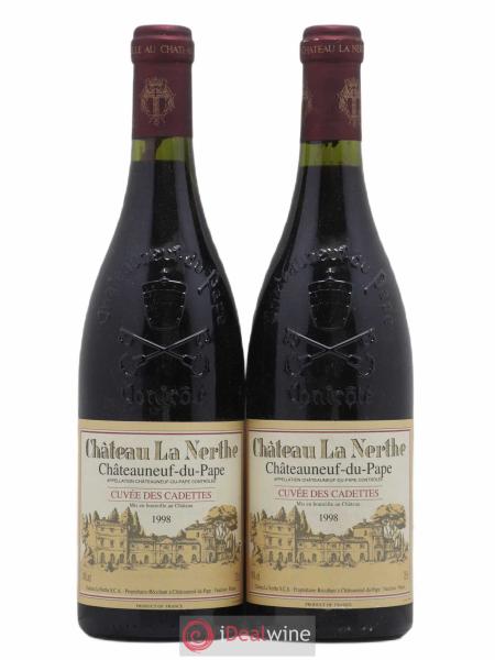 Acheter vin Châteauneuf-du-Pape Château La Nerthe Cuvée des Cadettes ...