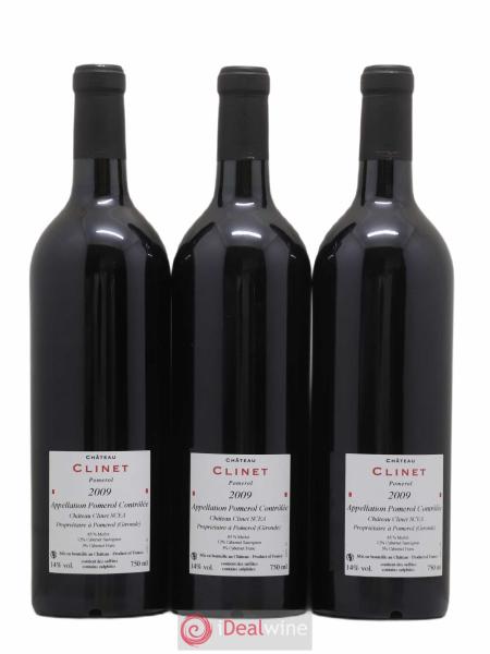 Acheter vin Château Clinet 2009 (lot: B2211774-2209)
