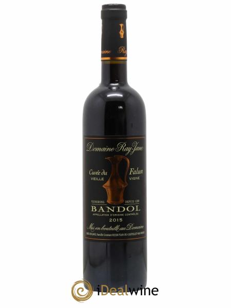 Acheter vin Bandol Cuvée du Falun Vieilles Vignes Domaine Ray-Jane 2015 ...