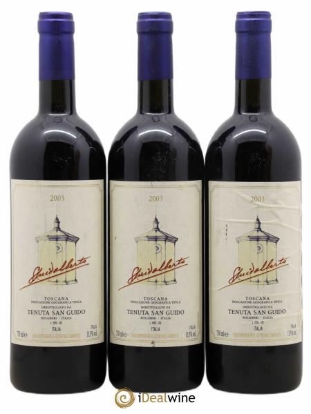 Acheter Toscana IGT Guidalberto Tenuta San Guido 2003 (lot: B2241389-449)