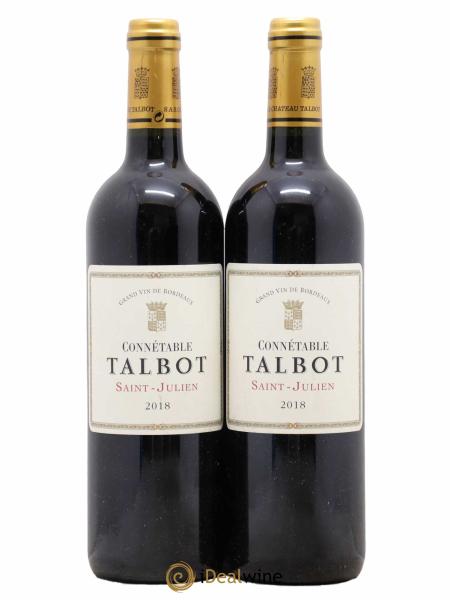 Acheter vin Connétable de Talbot Second Vin 2018 (lot: B2227995-12127)