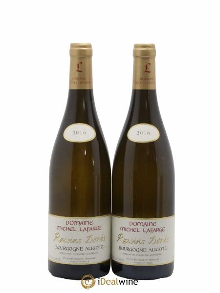 Acheter Bourgogne Aligoté Raisins Dorés Lafarge (Domaine) 2016 (lot ...