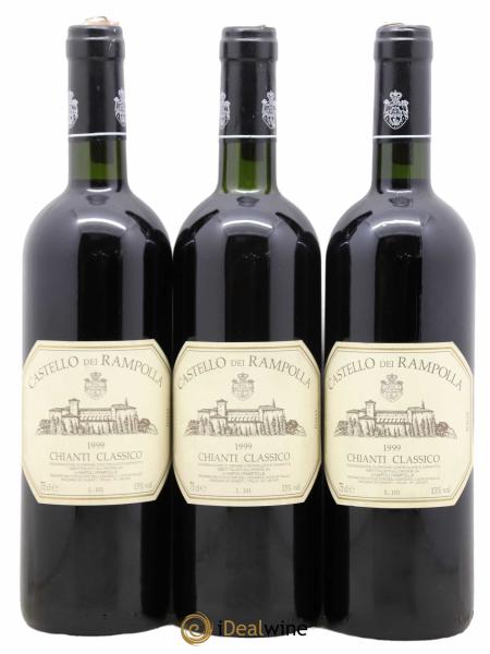 Buy Chianti Classico DOCG Castello dei Rampolla 1999 (lot: B2224827-430)