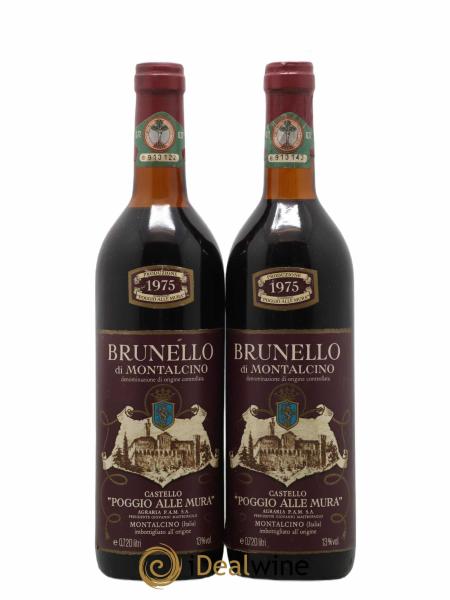 Acheter vin Brunello di Montalcino DOCG Poggio alle Mura 1975 (lot ...