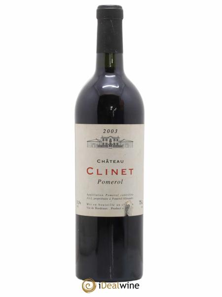Acheter Château Clinet 2003 (lot: B2230929-7221)