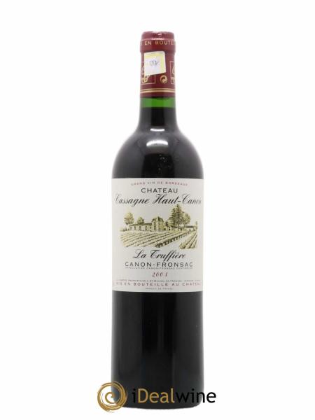 Acheter Canon-Fronsac La Truffiere Château Cassagne Haut Canon 2001 ...
