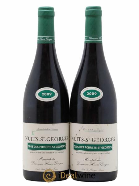 Acheter Nuits Saint-Georges 1er Cru Clos des Porrets St Georges Henri ...