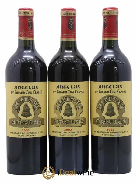 Acheter vin Château Angélus 1er Grand Cru Classé A 2002 (lot: B2244067 ...