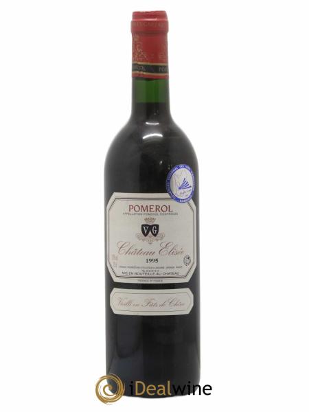 Acheter vin Pomerol Château Elisée vieilli fût de chêne Garzano (sans ...