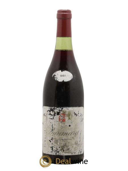 Acheter Pommard Domaine Boigelot 1981 (lot: B2270141-2745)