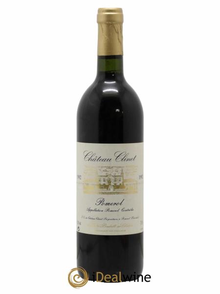 Acheter vin Château Clinet 1992 (lot: B2261428-7947)
