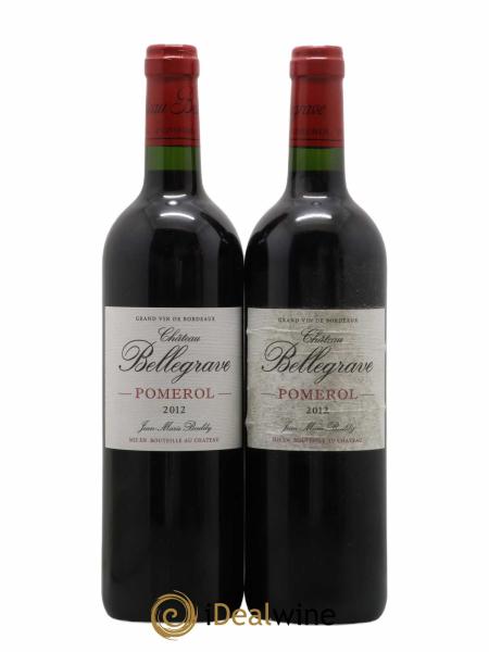 Acheter vin Château Bellegrave 2012 (lot: B2258175-8583)