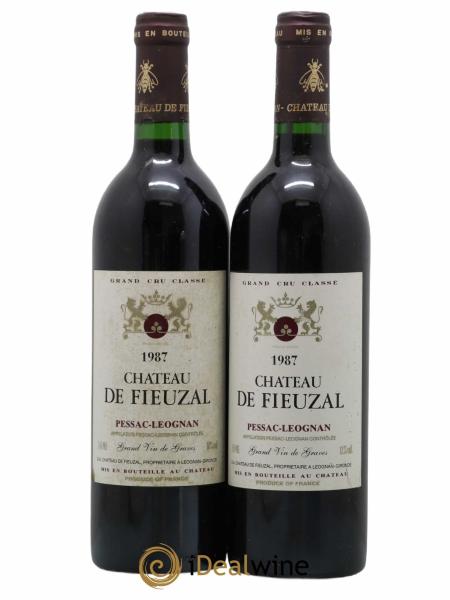 Acheter Château de Fieuzal Cru Classé de Graves 1987 (lot: B2259608-6803)